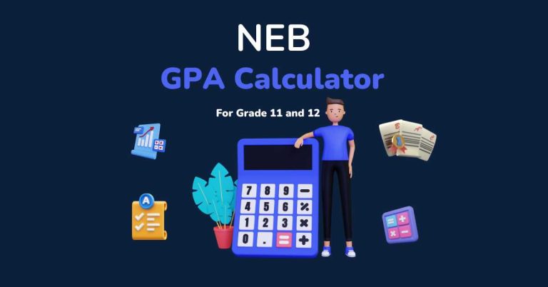 NEB GPA Calculator for Grade 11 & 12 | Science, Management